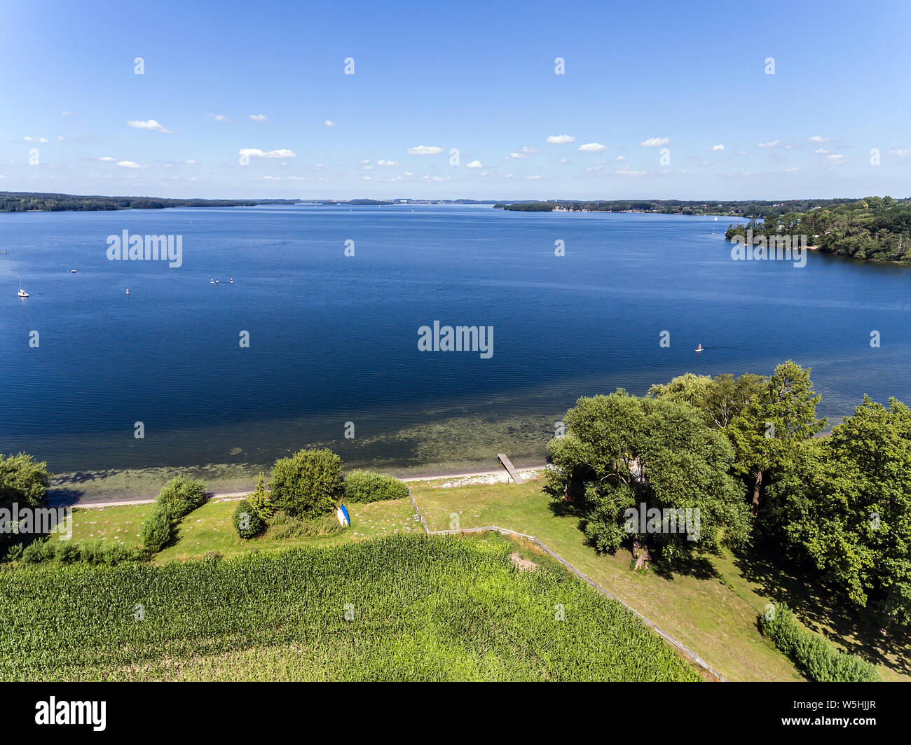 Ploen Germany Aerial View Castle High Resolution Stock Photography and ...