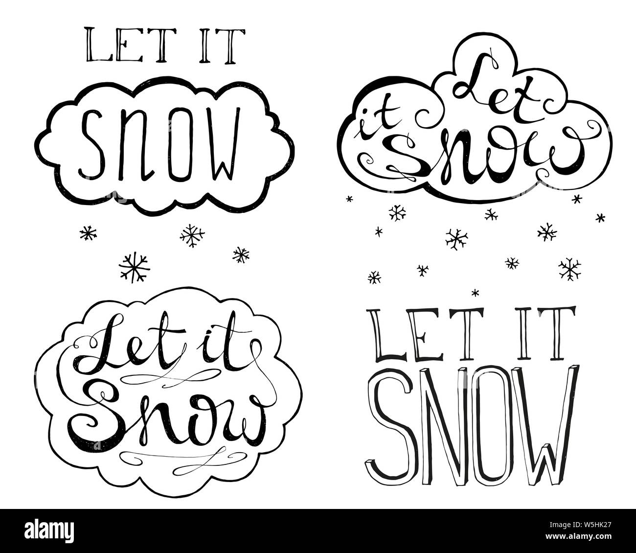 Hand drawn inspirational and motivating phrase, quote. Conceptual ...