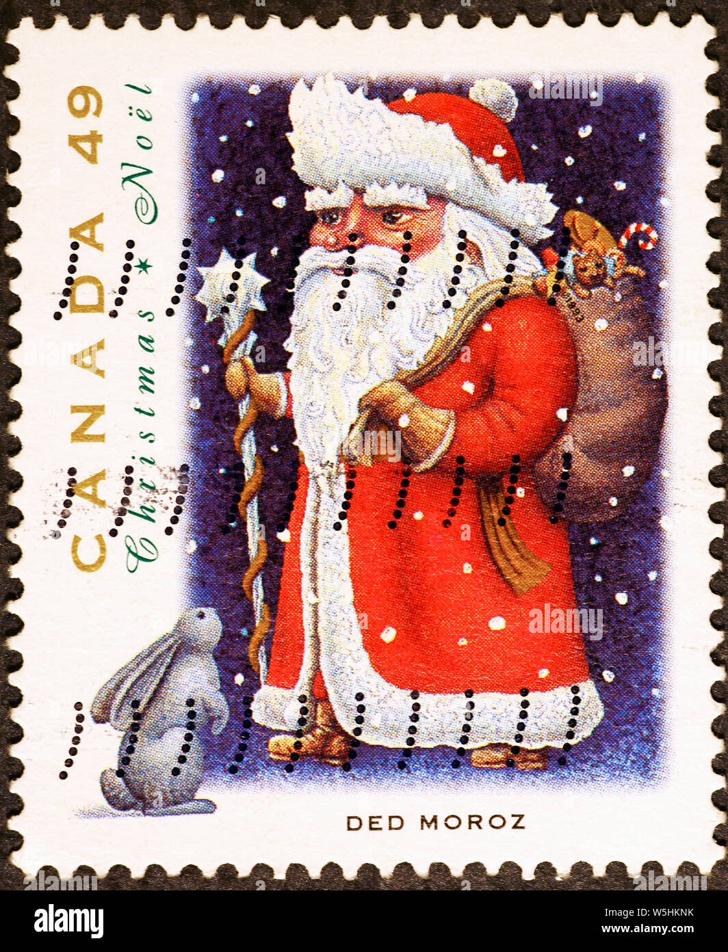 Santa postmark stamp hi-res stock photography and images - Alamy