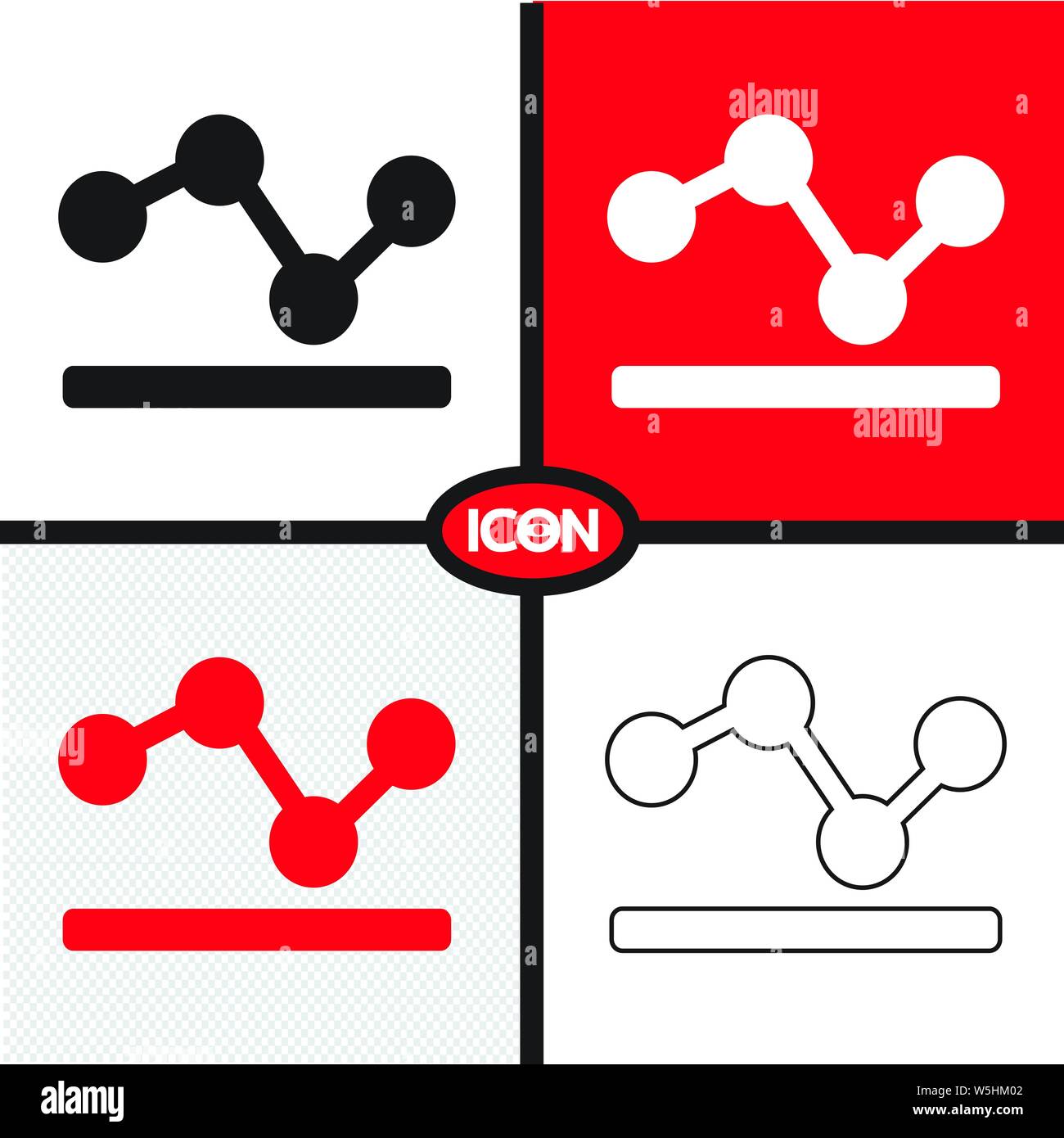 Graph chart icon Stock Vector Image & Art - Alamy