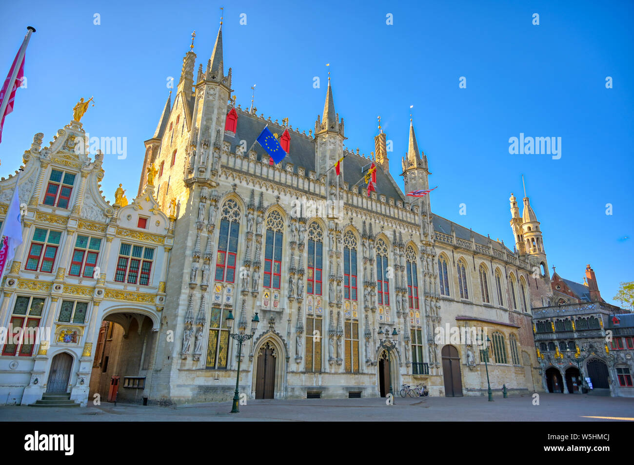 Stadhuis city hall building in bruges hi-res stock photography and ...
