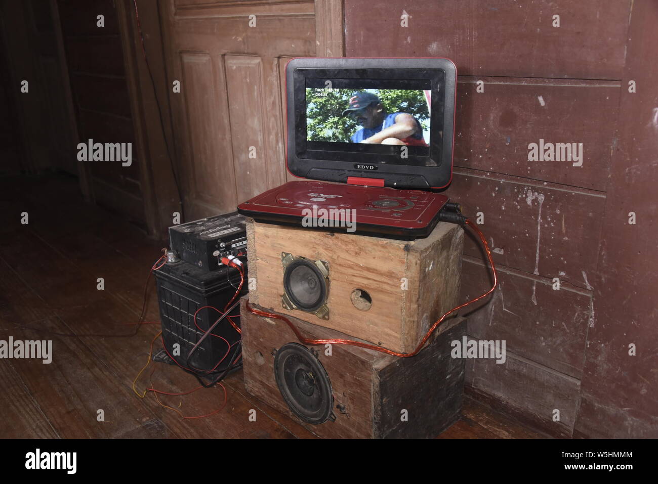 Madagascar Movie Box Stock Photo - Alamy