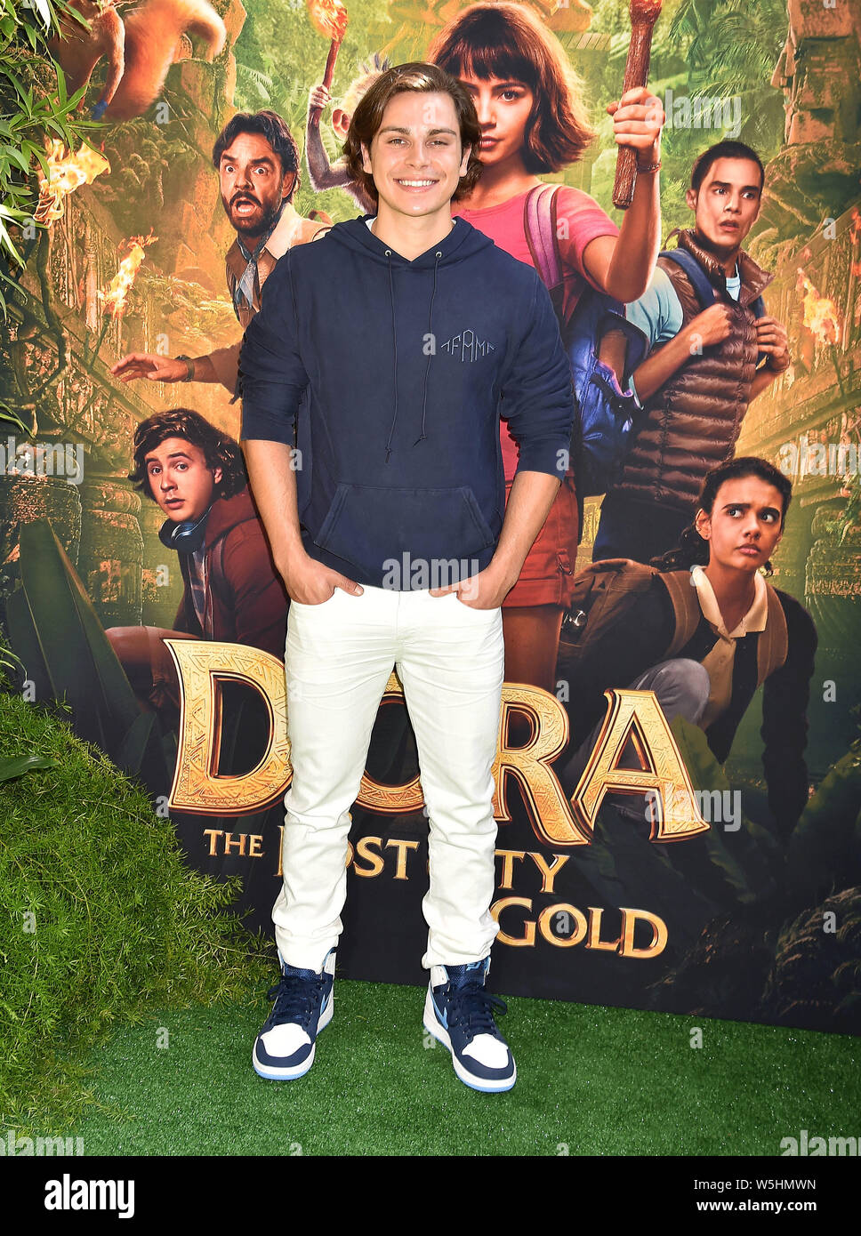 LOS ANGELES, CA - JULY 28: Jake T. Austin attends the LA Premiere of ...