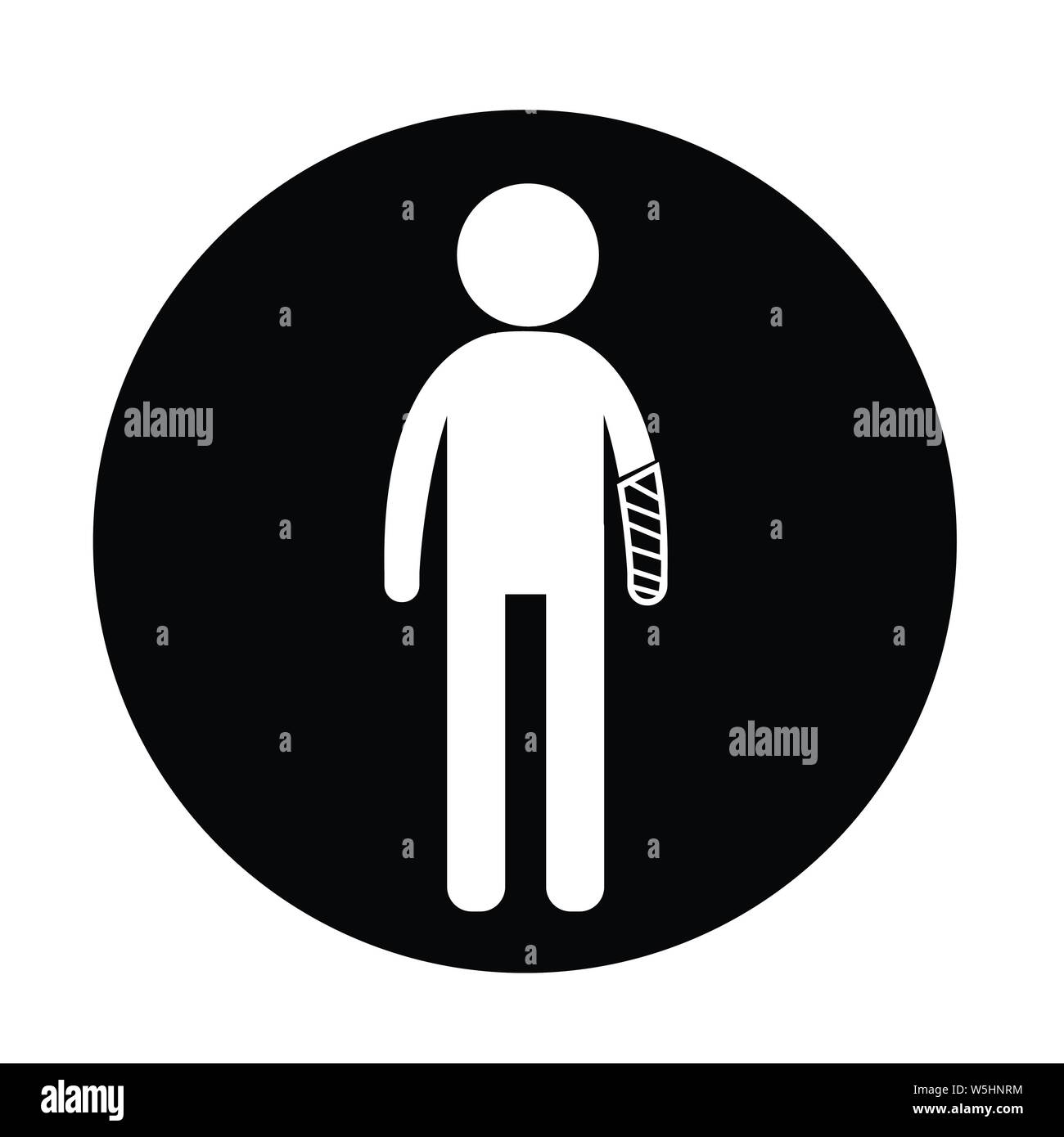 People injury icon Stock Vector Image & Art - Alamy
