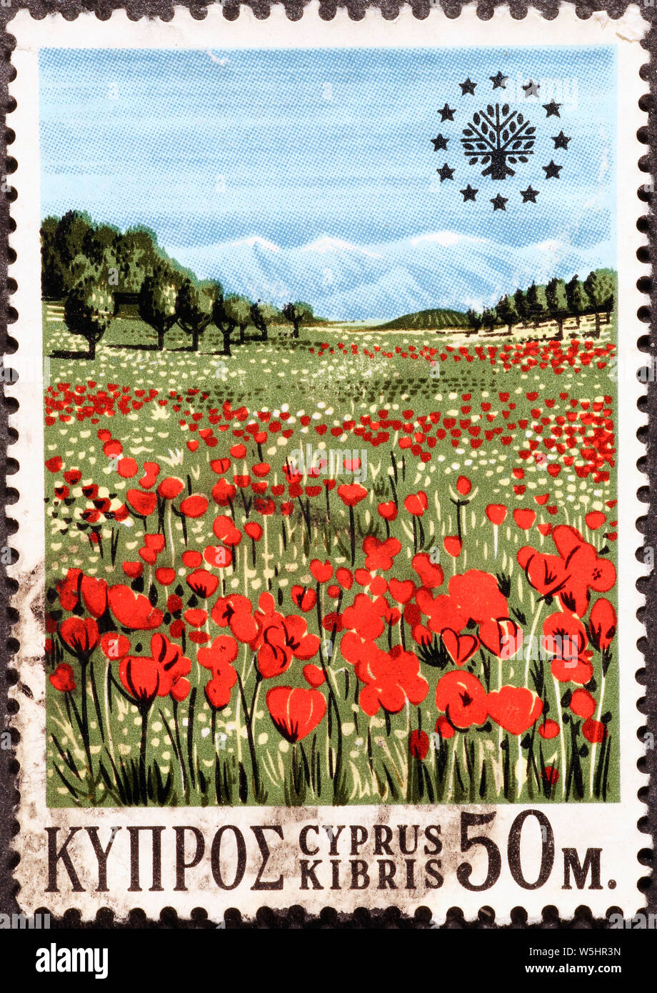 Cyprus Postage Stamp High Resolution Stock Photography and Images - Alamy