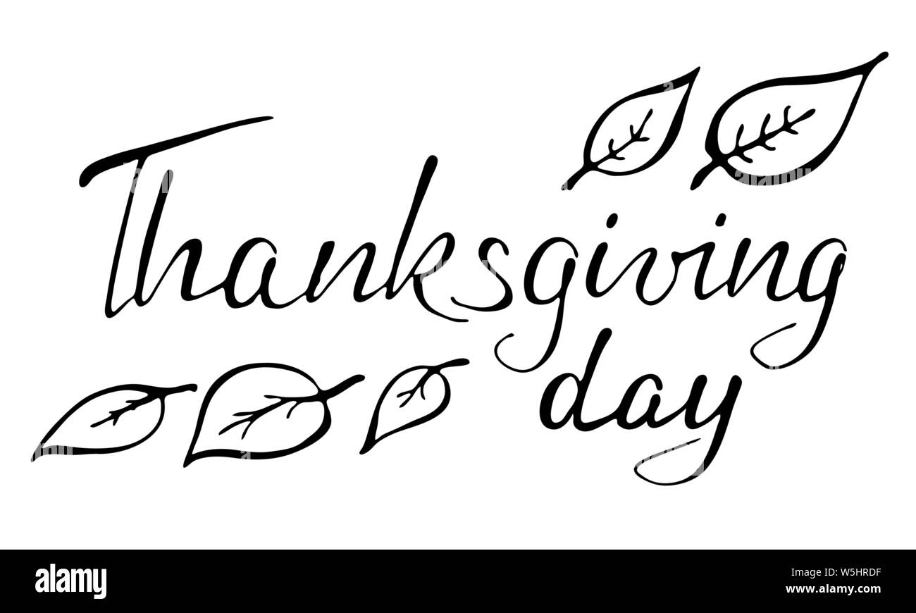 Holidays lettering. Thanksgiving, thankful and grateful text for ...