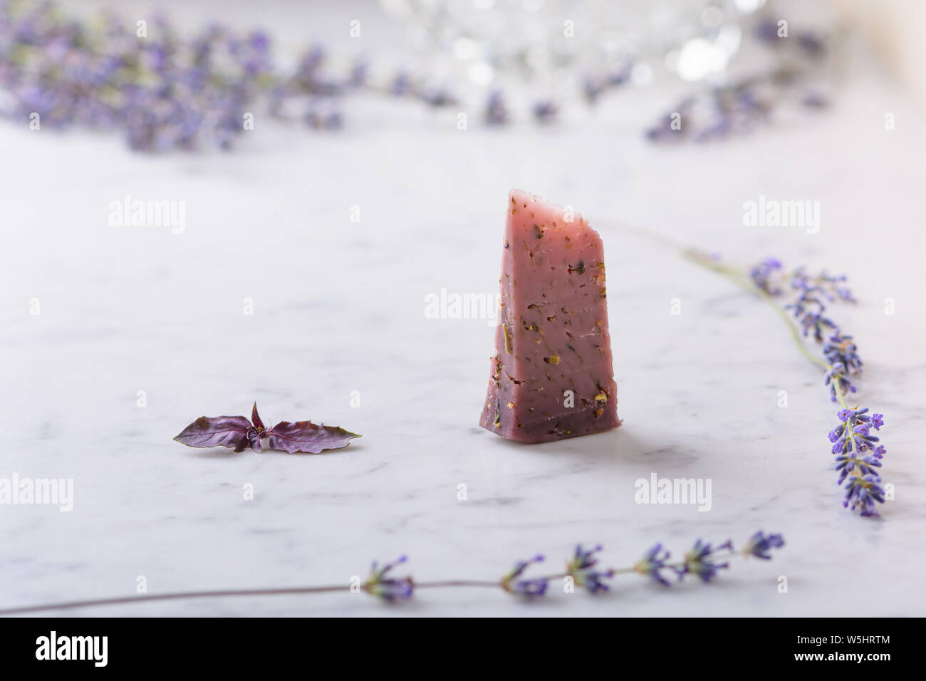 Lavender cheese hi-res stock photography and images - Alamy