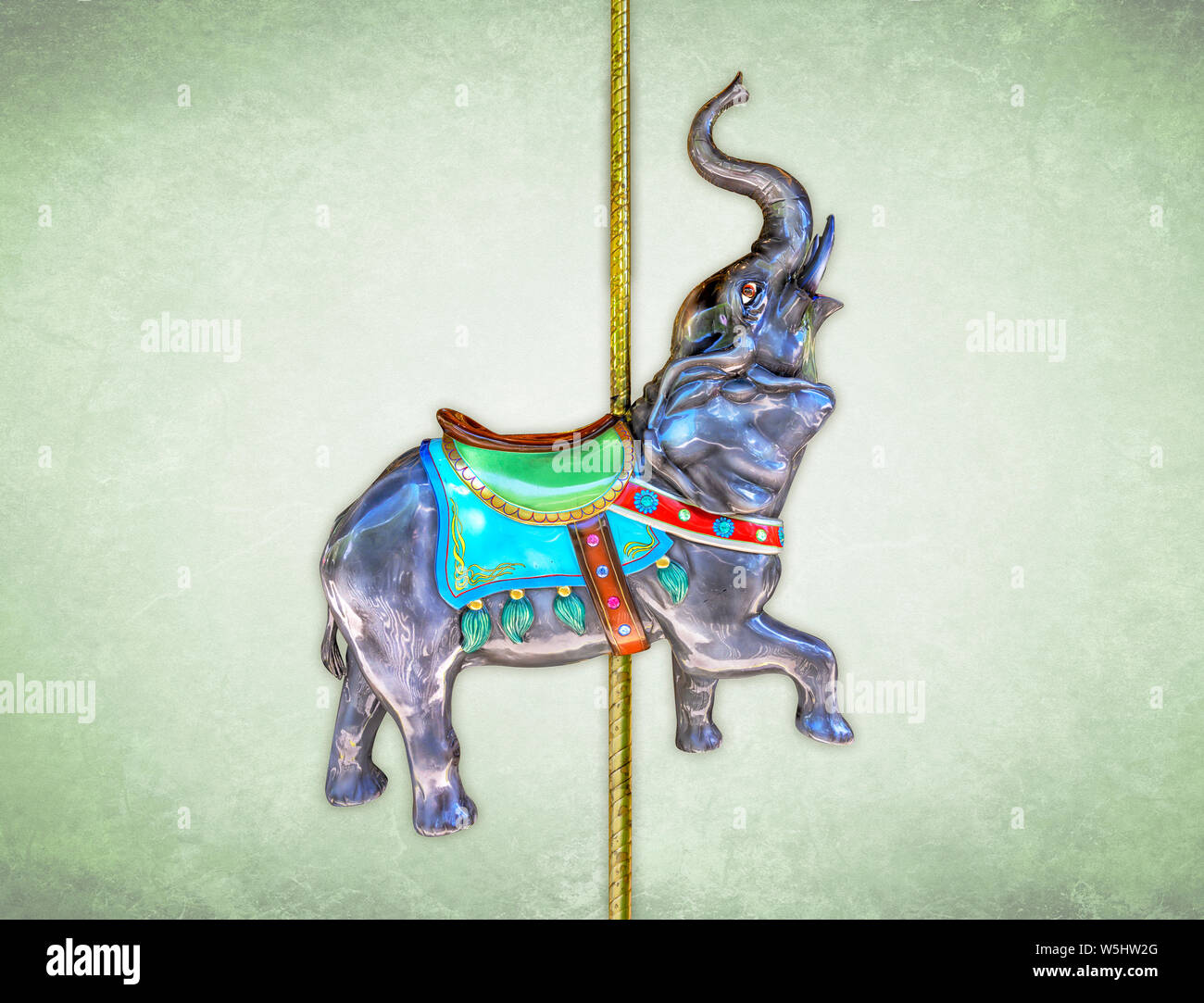 Elephant carousel hi-res stock photography and images - Alamy