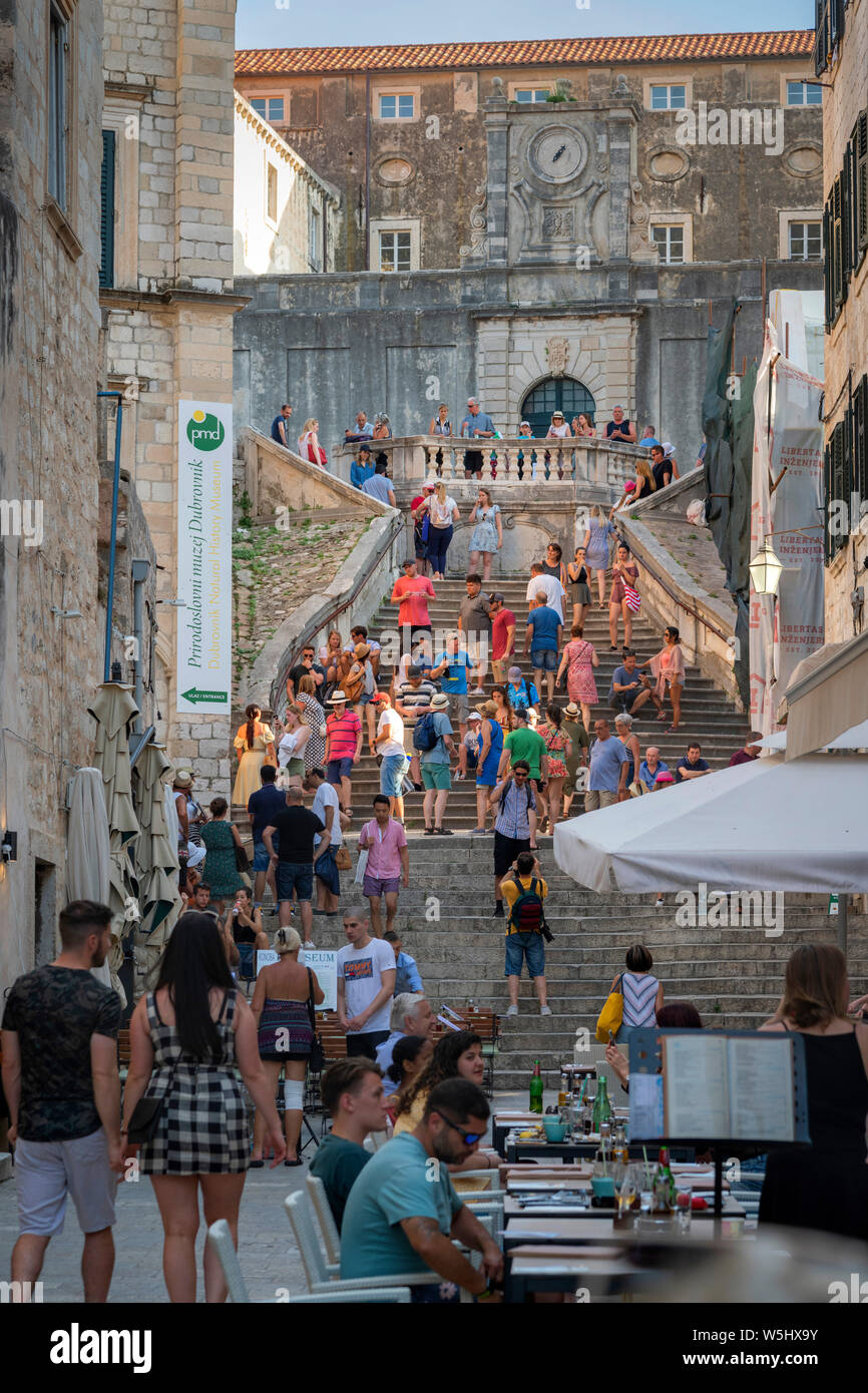 The jesuit steps dubrovnik, croatia hi-res stock photography and images ...