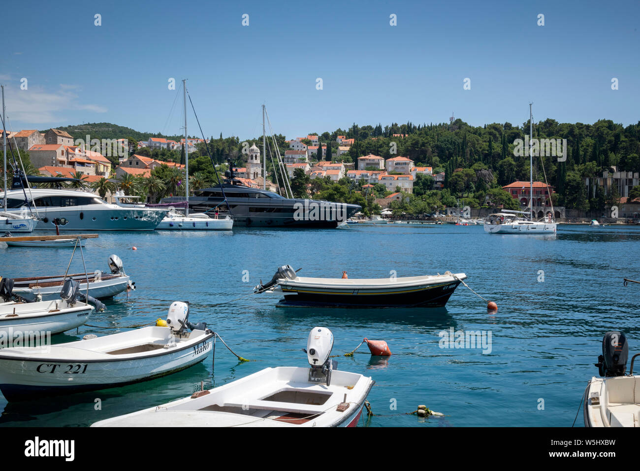 Sudurad, Sipan, Elaphite Islands, Dubrovnik, Croatia Stock Photo - Alamy