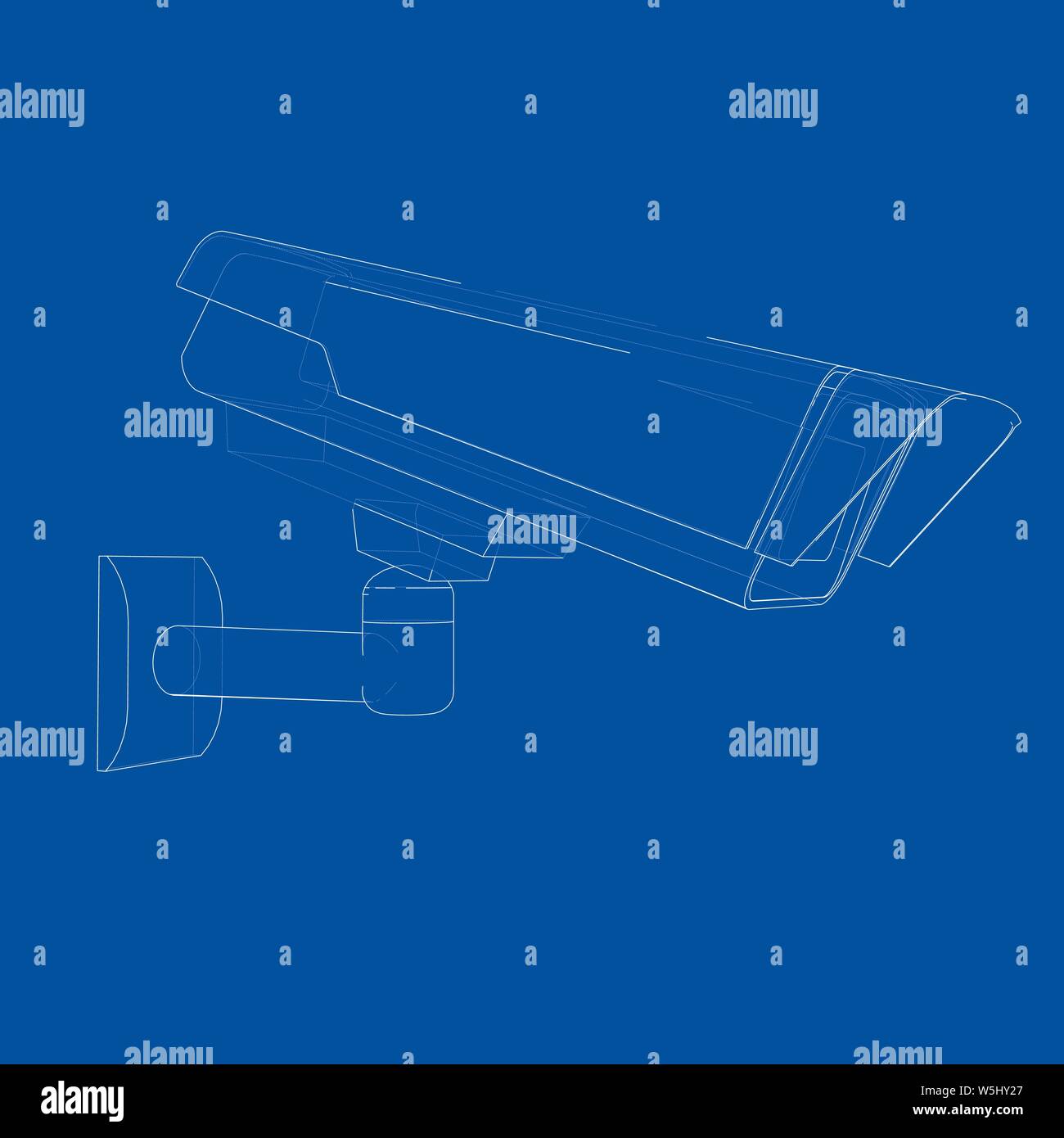 3d rendering cctv camera security hi-res stock photography and images ...