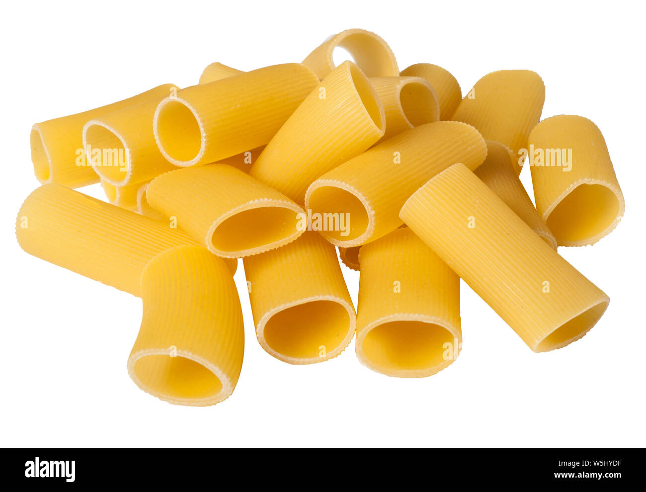 Large Rigatoni Pasta Pile Stock Photo - Alamy