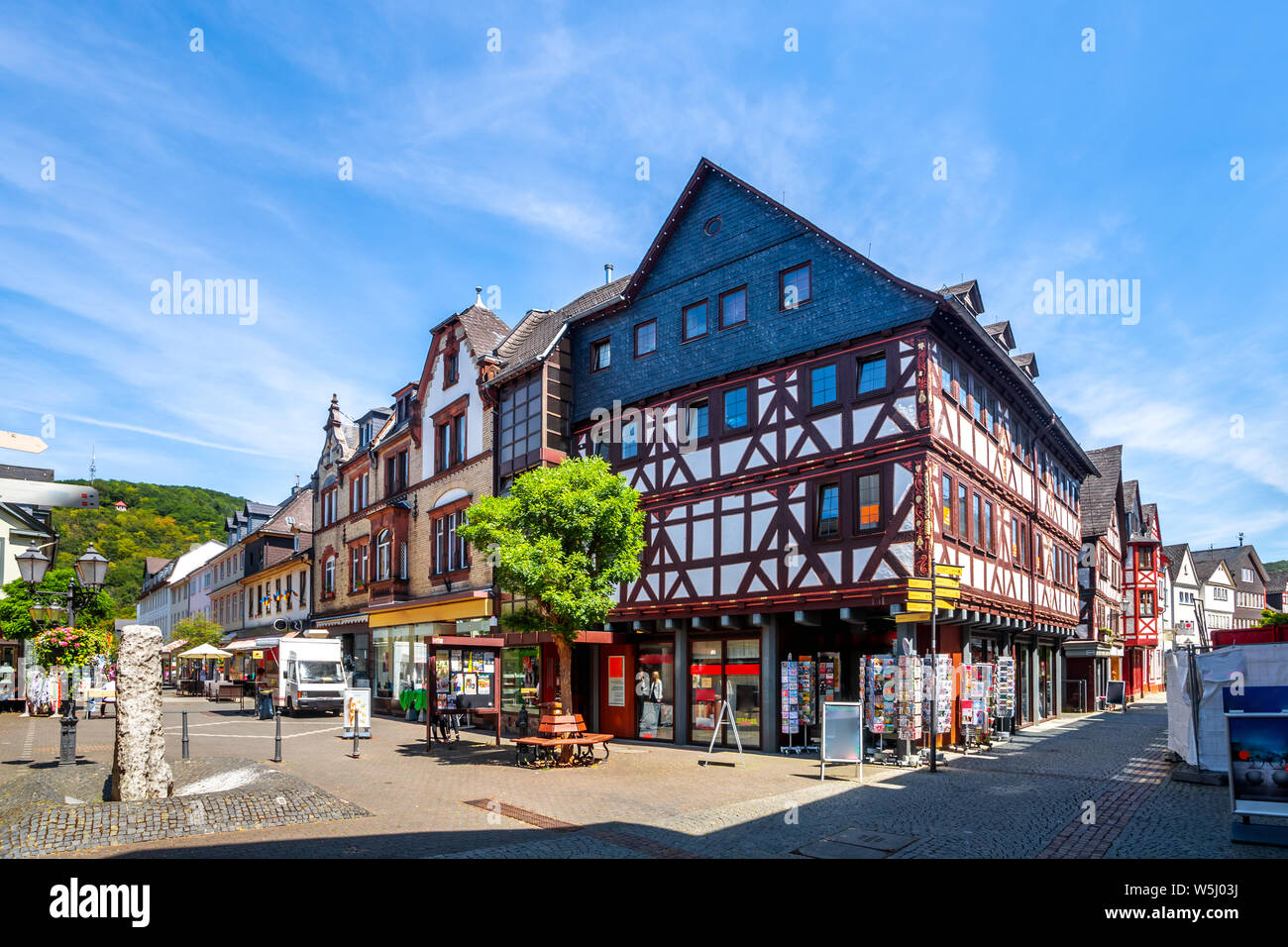 Historical city of Dillenburg, Hessen, Germany Stock Photo - Alamy