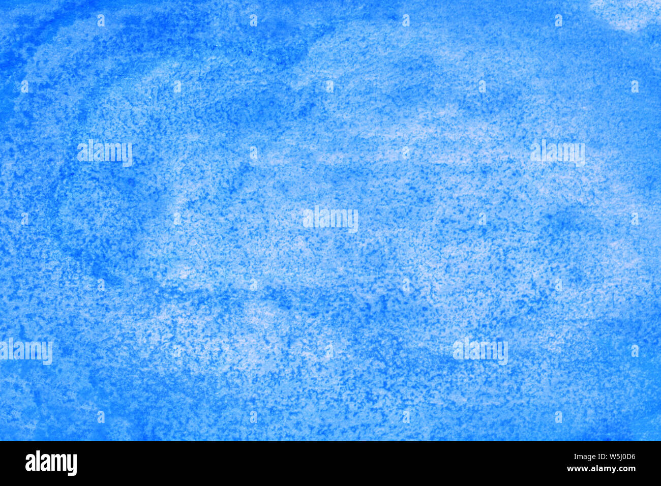 Abstract blue ink spot textured background. Modern design watercolor ...