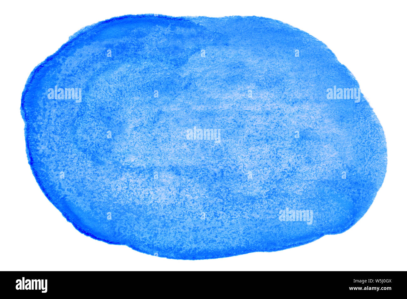 Abstract blue ink spot textured background. Modern design watercolor ...