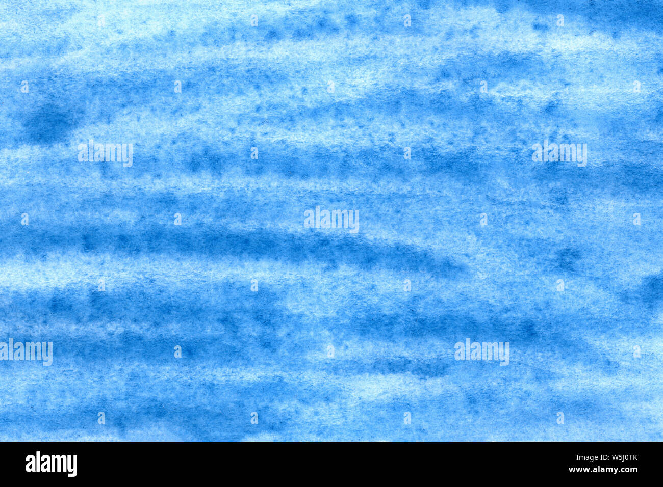 Abstract blue ink spot textured background. Modern design watercolor ...