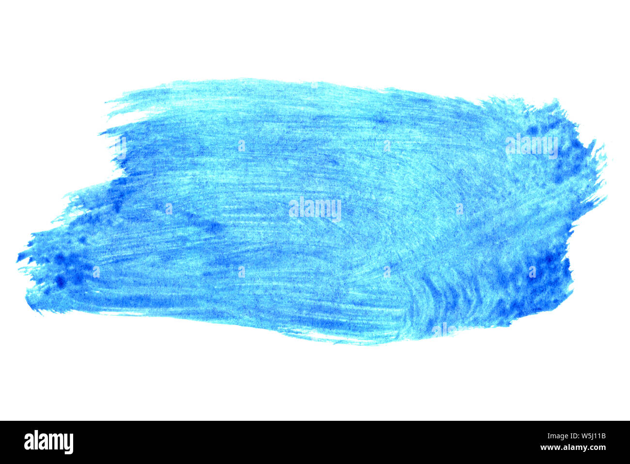 Abstract blue ink spot textured background. Modern design watercolor ...