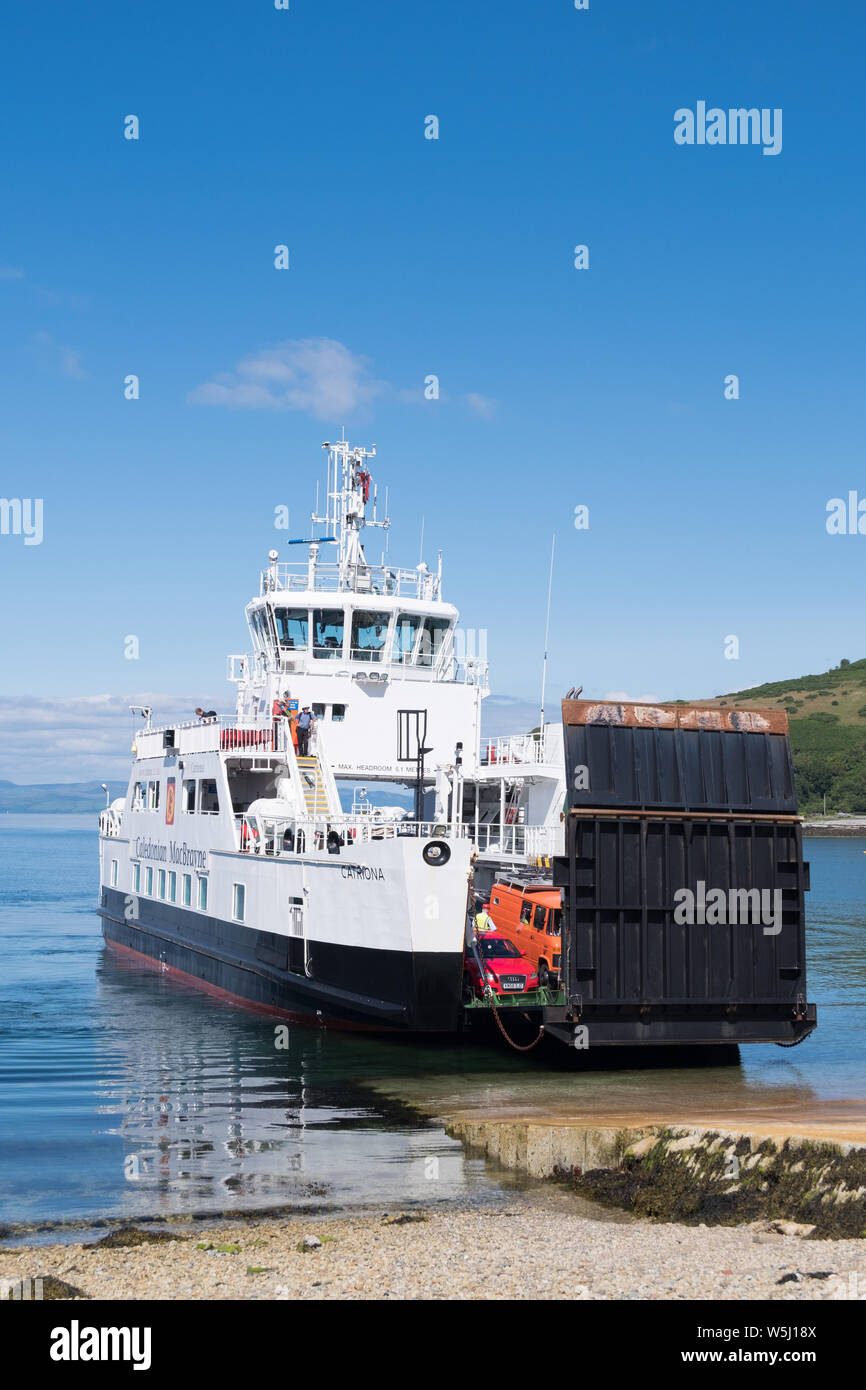 Claonaig to lochranza ferry isle of arran hi-res stock photography and ...