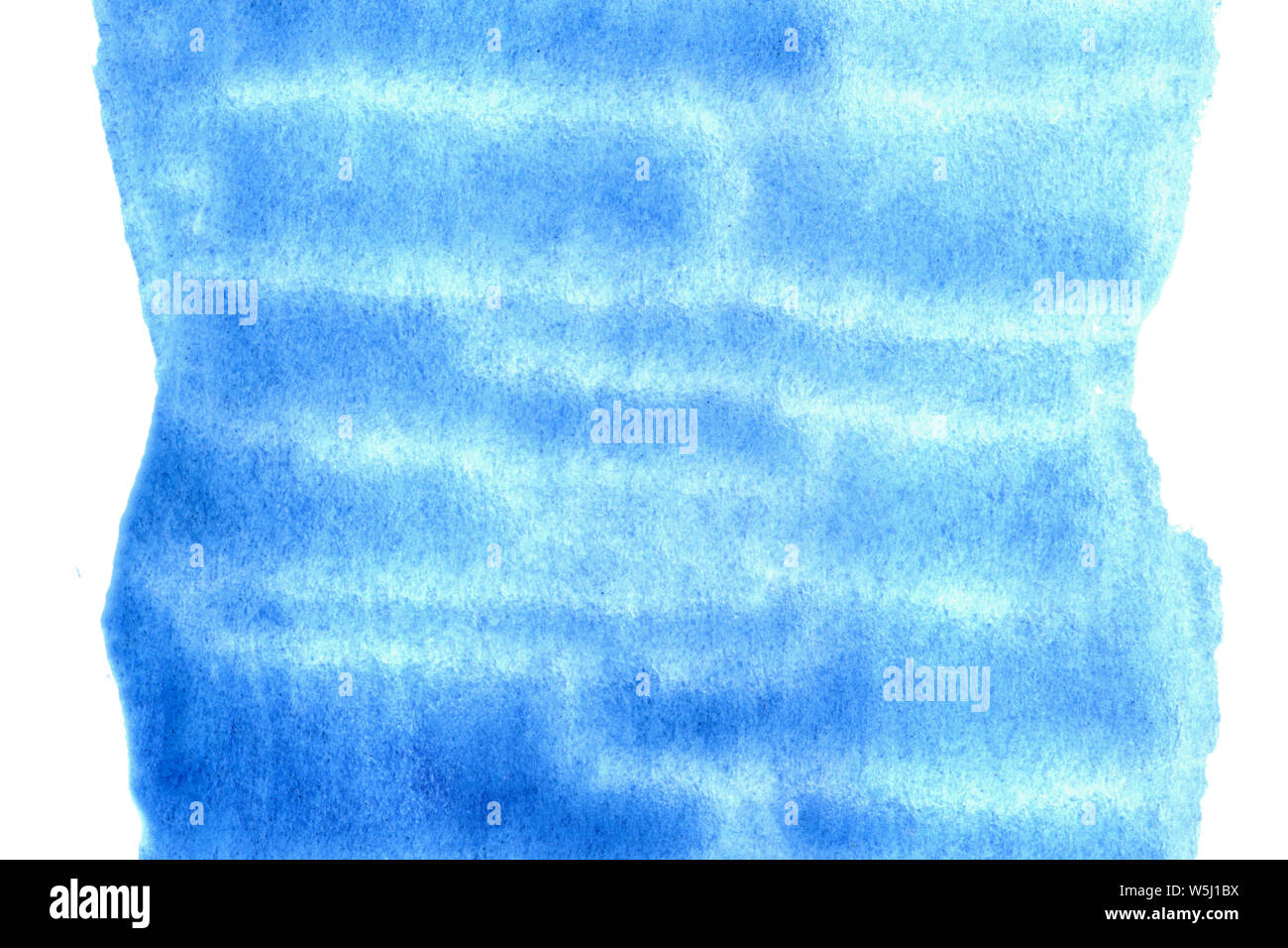Abstract blue ink spot textured background. Modern design watercolor ...
