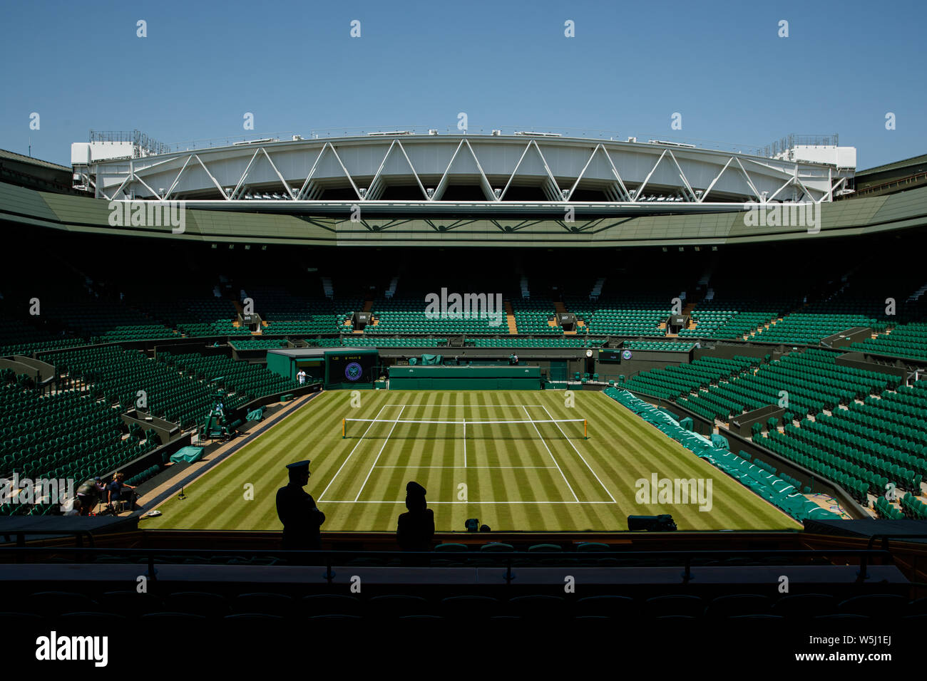 Wimbledon Stadium Seat High Resolution Stock Photography and Images - Alamy