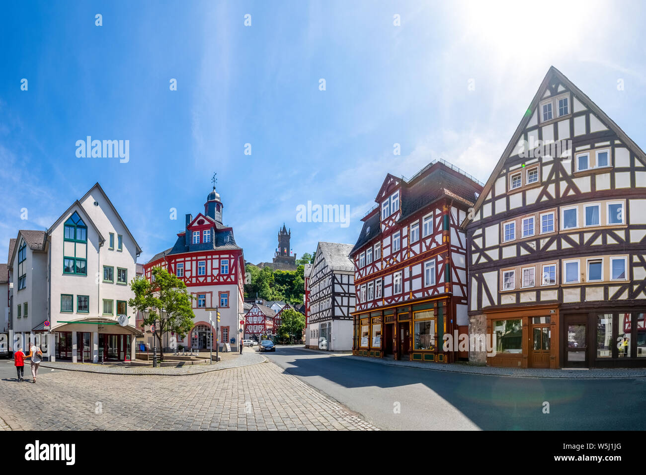 Landmark of the city of dillenburg hi-res stock photography and images ...
