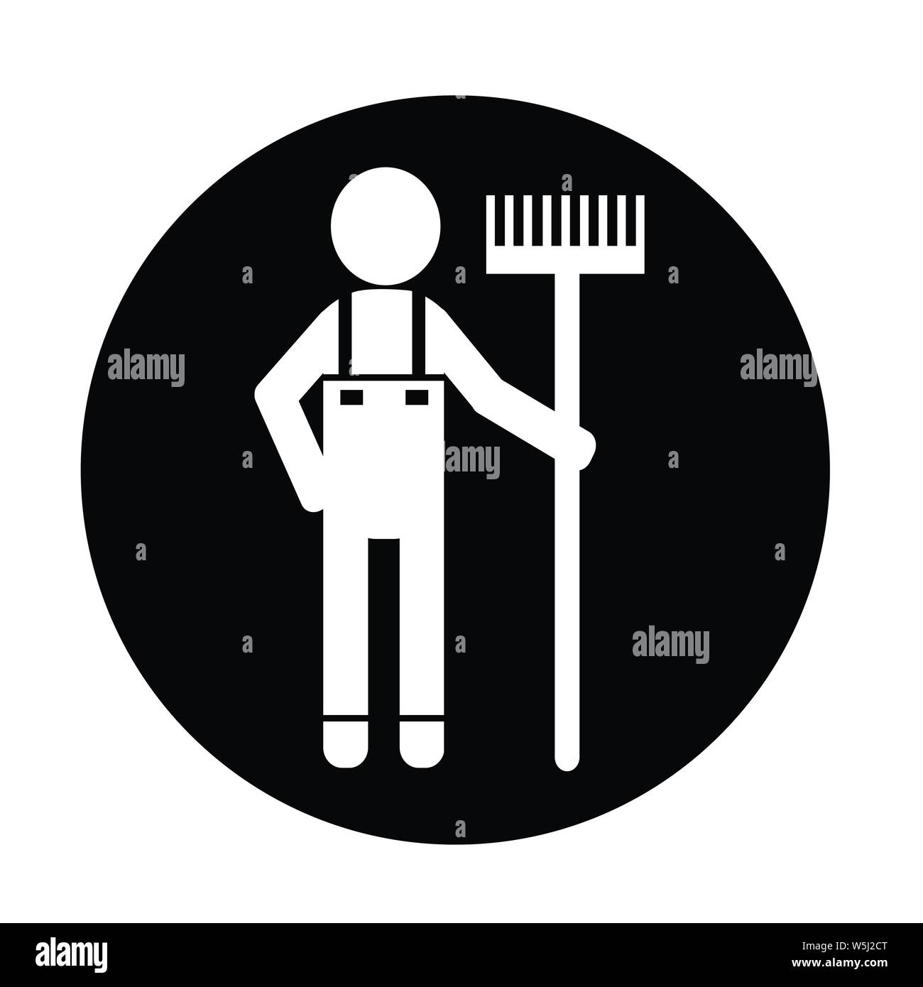 Cleaner Man icon Stock Vector Image & Art - Alamy