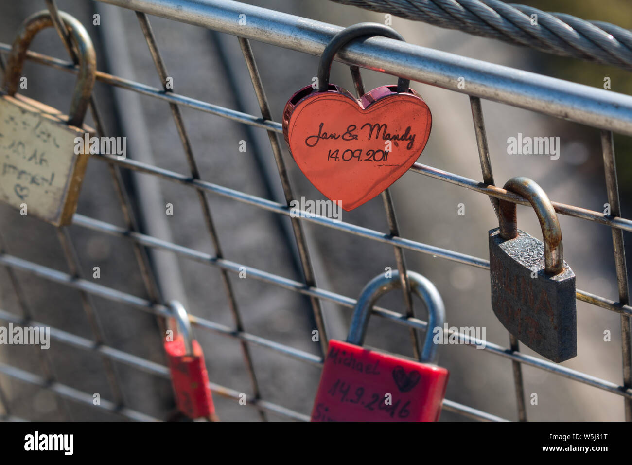Love lock culture hi-res stock photography and images - Alamy