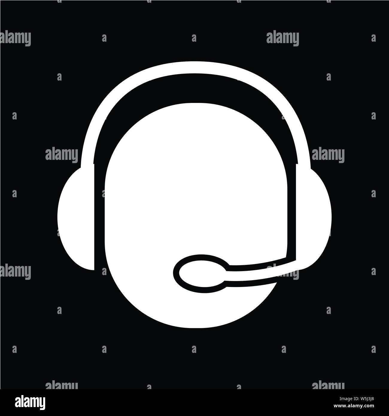 Customer service icon Stock Vector Image & Art - Alamy