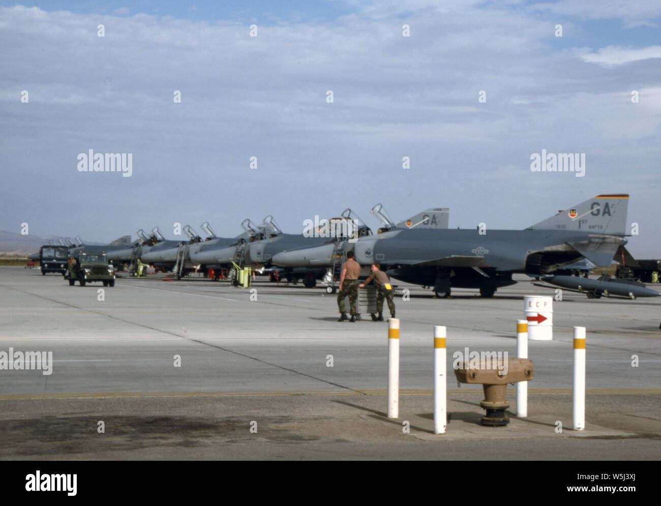 USAF United States Air Force McDonnell Douglas F-4E Phantom II Stock ...