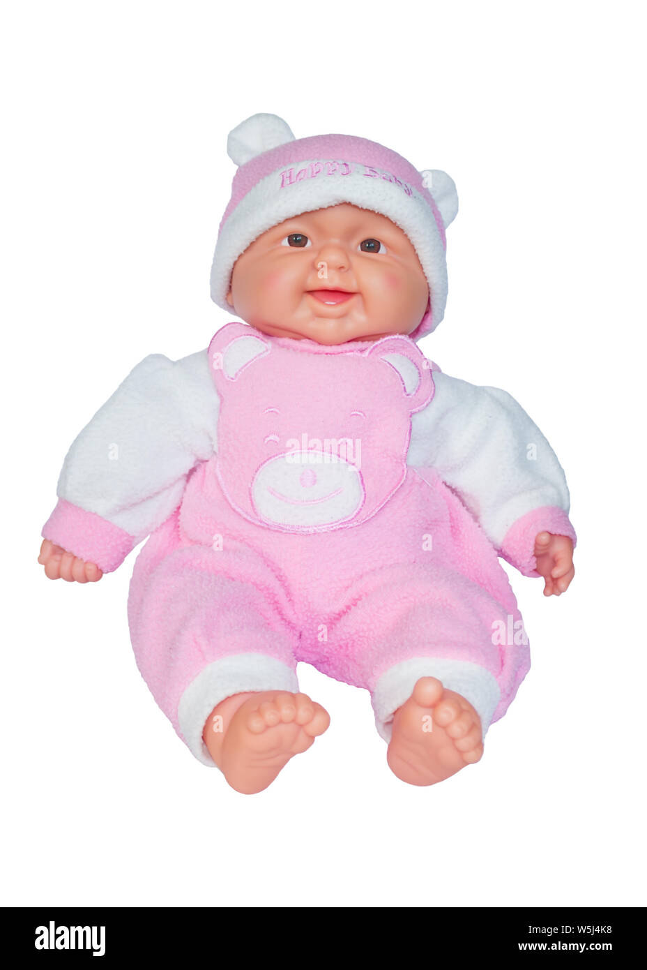 Doll isolated on white background Stock Photo - Alamy