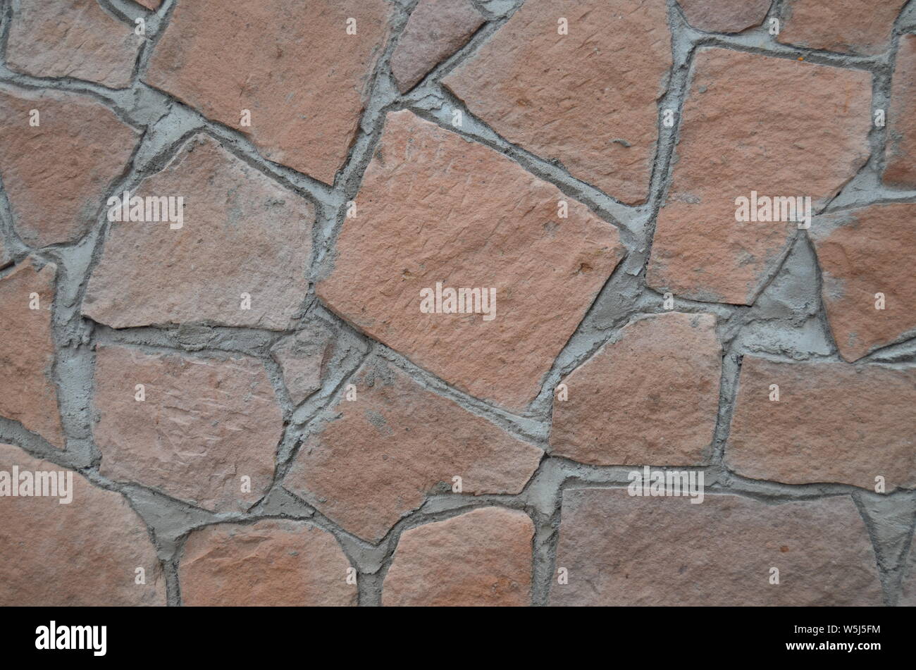 Color Stone Wall Stock Photo - Alamy