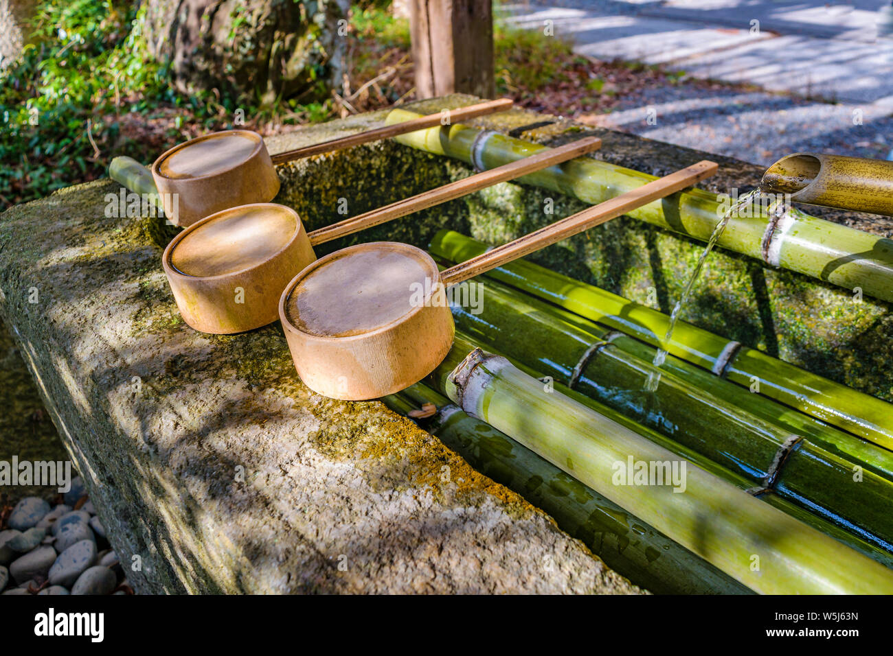 KYOTO, JAPAN, JANUARY - 2019 - Exterior view of shintoism religion ...