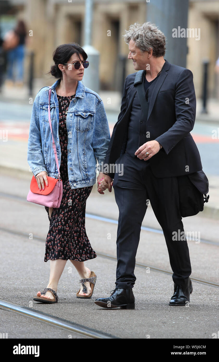 Emmerdale actor mark jordon outside manchester minshull street crown ...