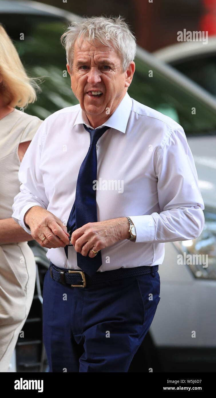 Emmerdale actor mark jordon outside manchester minshull street crown ...