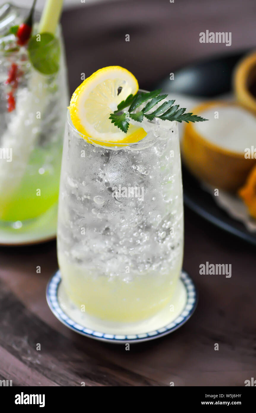 Lime italian soda hi-res stock photography and images - Alamy
