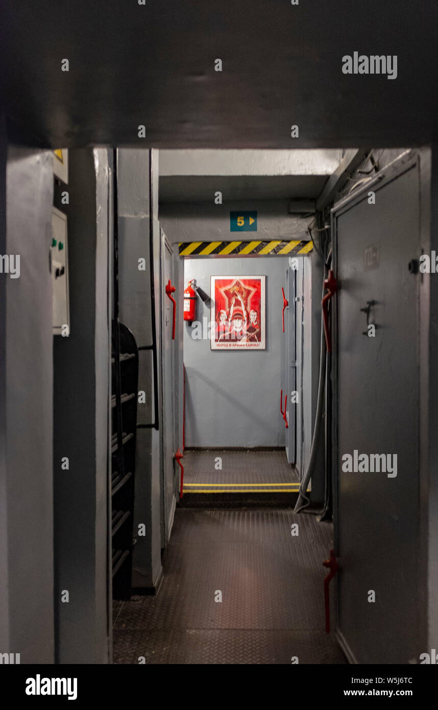 Cold War Museum Bunker 42, Moscow, Russian Federation Stock Photo - Alamy
