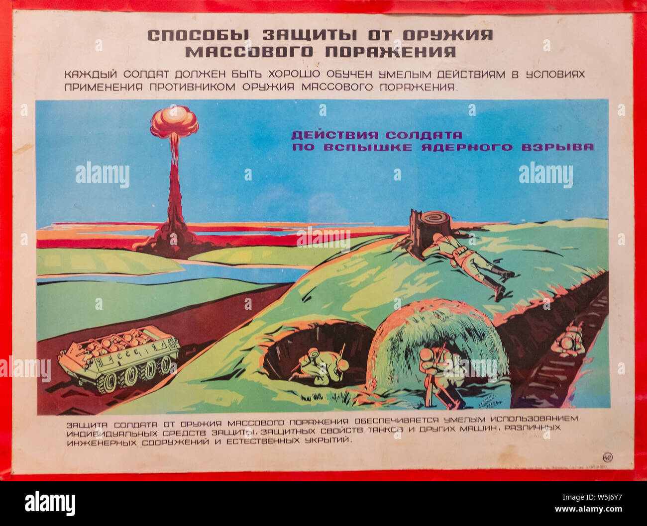 Cold War Museum Bunker 42, Moscow, Russian Federation Stock Photo - Alamy