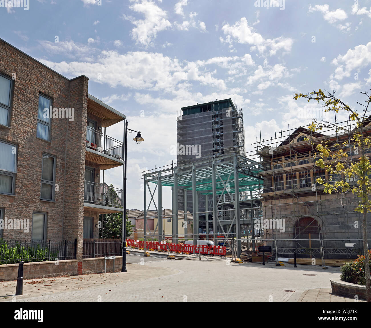 Steel frames confirm a start on the construction of a 360 degree ...