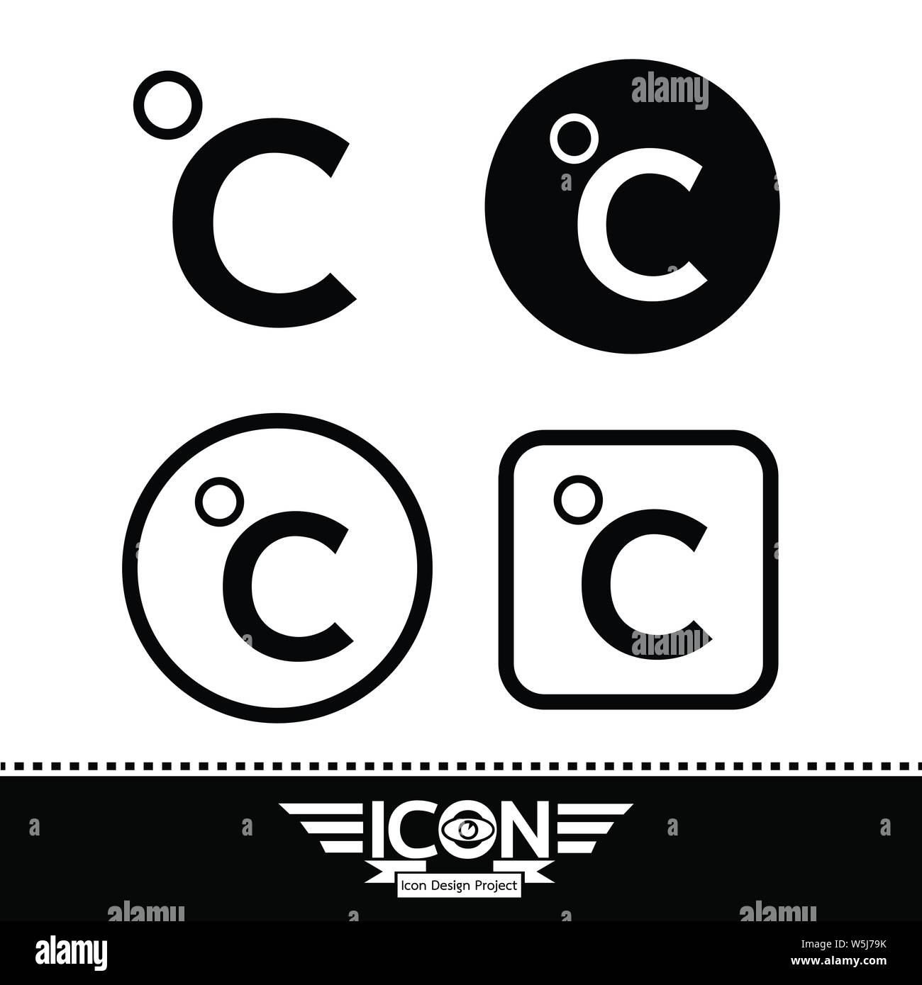 Coldness symbol Black and White Stock Photos & Images - Alamy