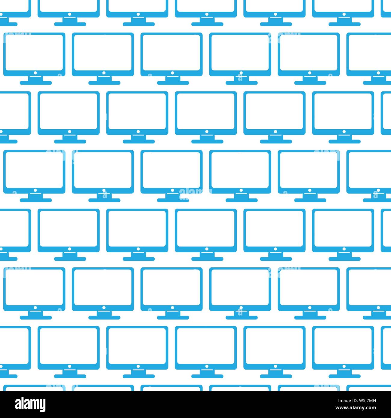 monitor icon pattern background Stock Vector Image & Art - Alamy
