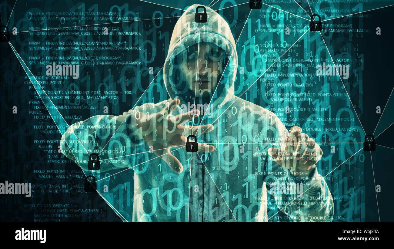 Computer algorithm protect cyber network Stock Photo - Alamy