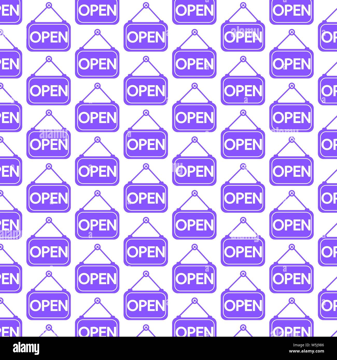 Pattern background open icon Stock Vector Image & Art - Alamy