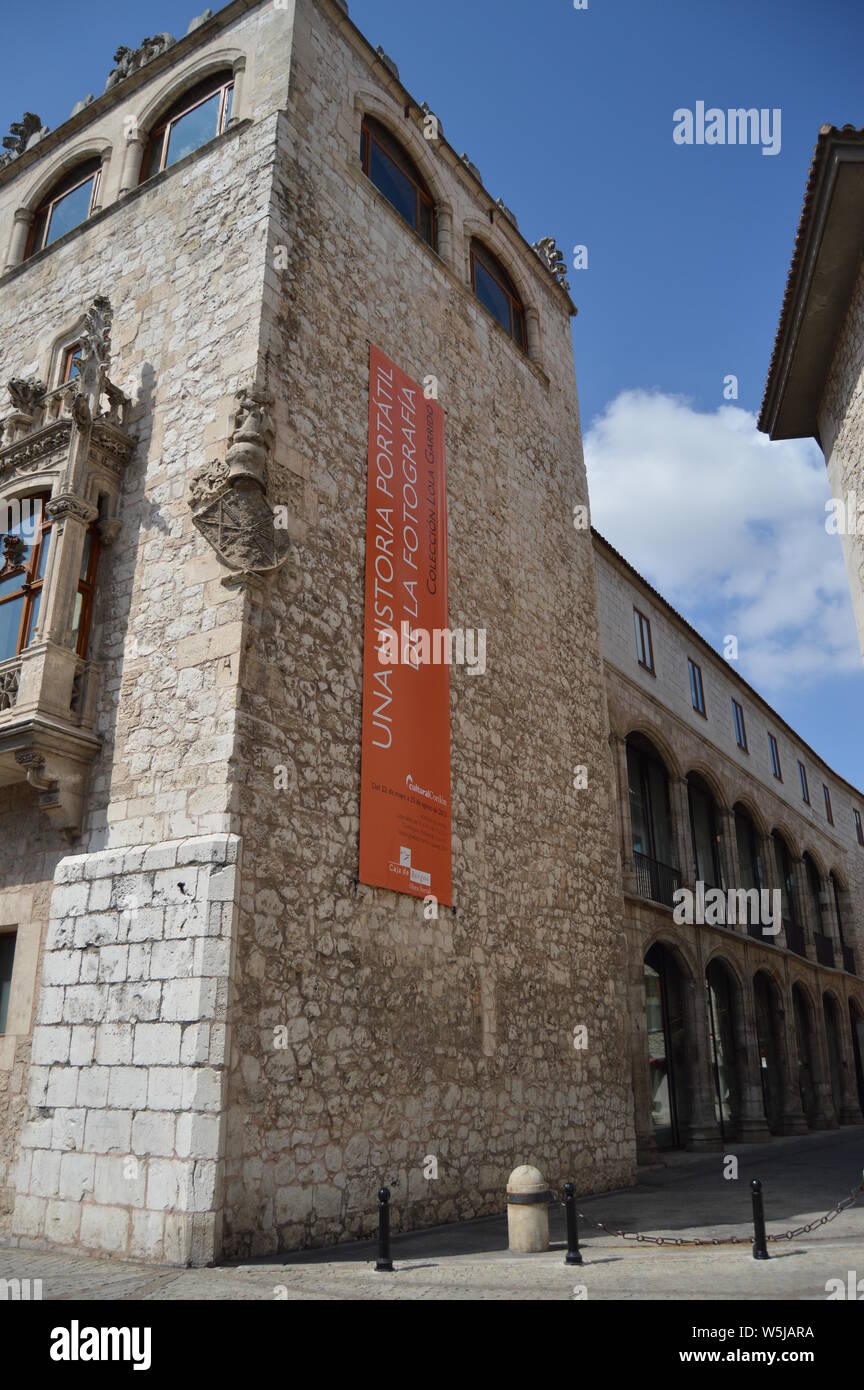 Battlement of Cord House Palace of the Constables of Castilla Dated in ...