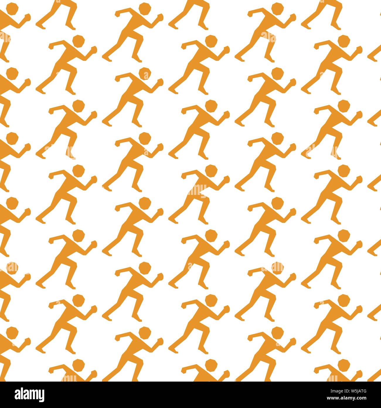 Pattern background running sport icon Stock Vector Image & Art - Alamy