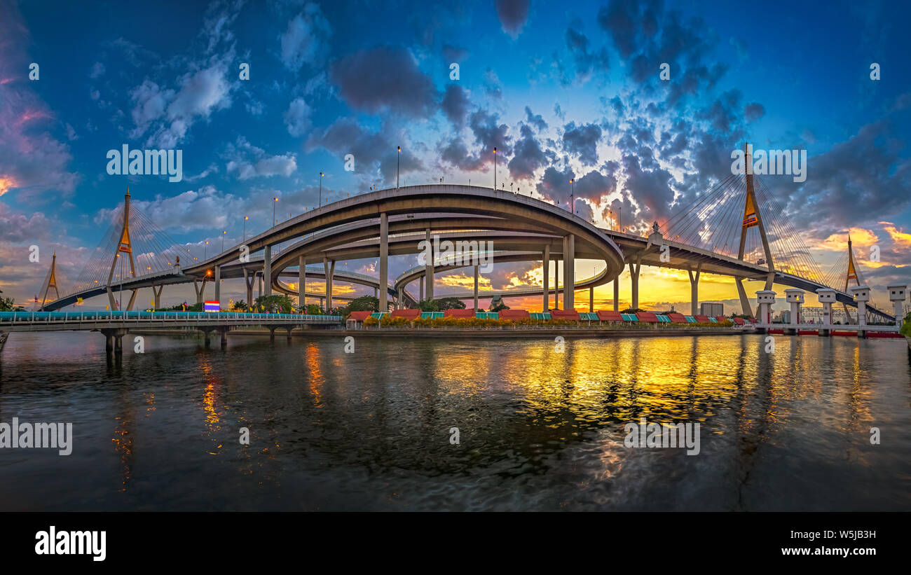 Industrial ring road bridge hi-res stock photography and images - Alamy