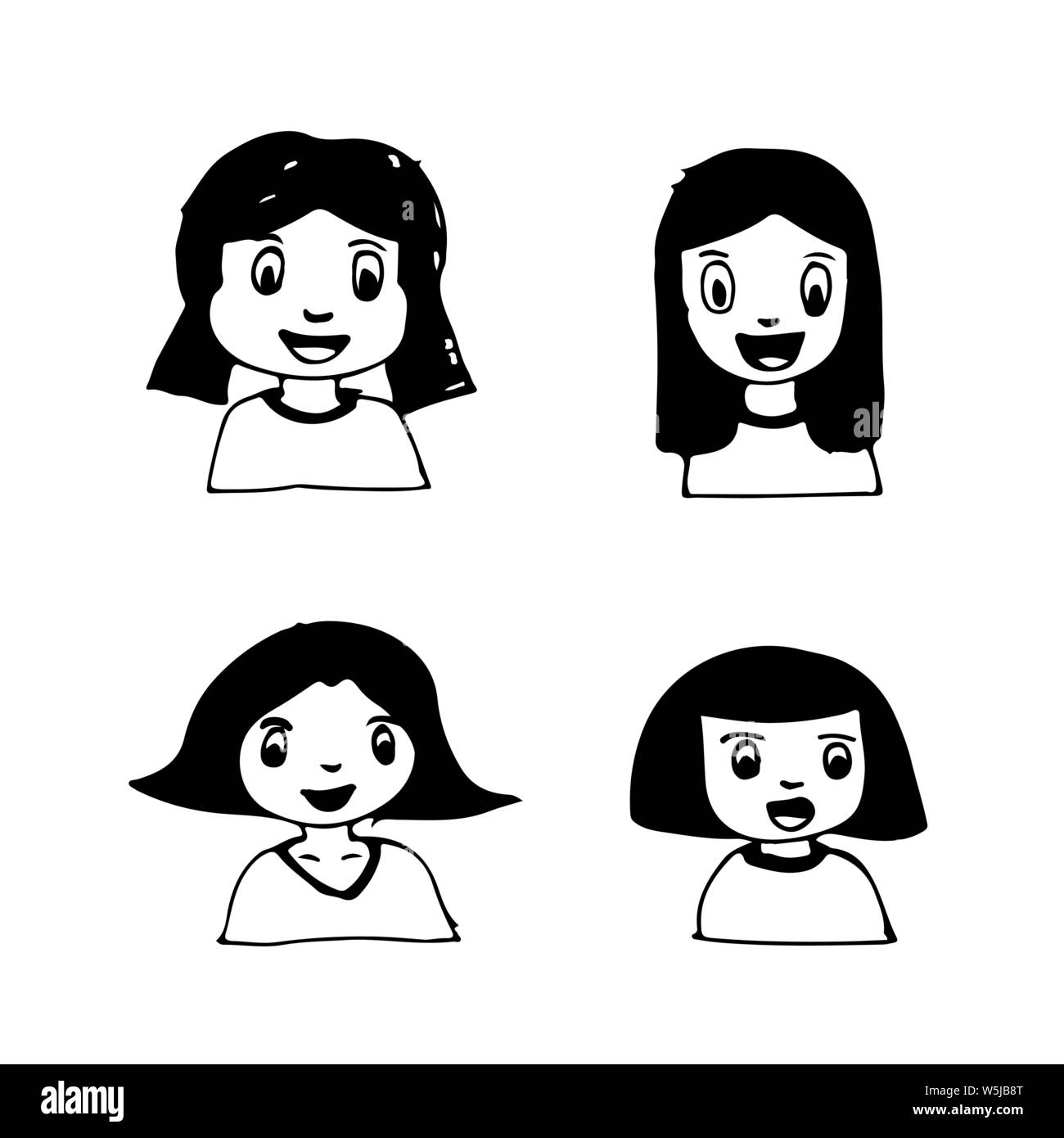 People face cartoon icon Stock Vector Image & Art - Alamy