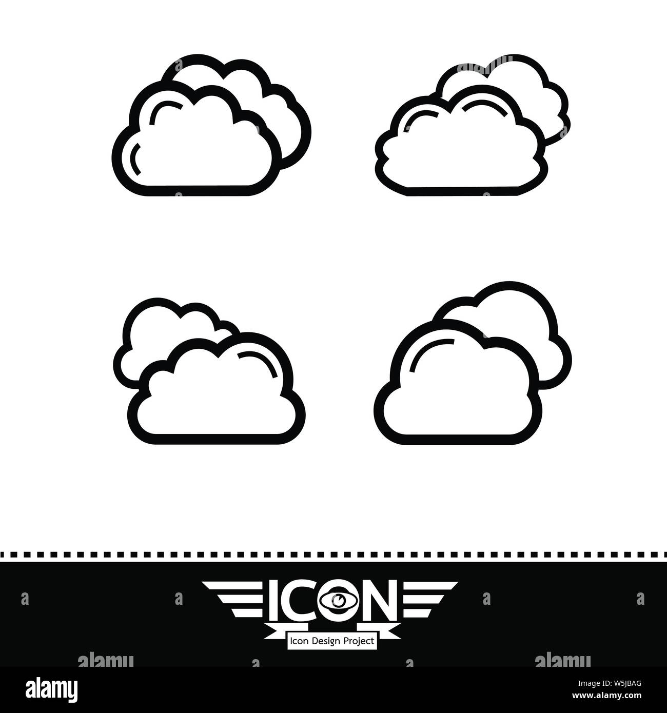 Cloud computing clipart Black and White Stock Photos & Images - Alamy