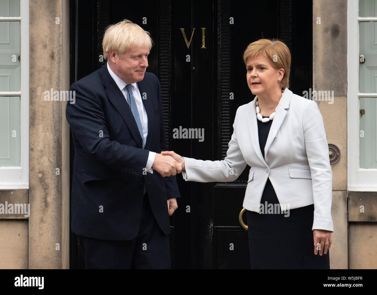 Edinburgh, Scotland, UK. 29th July, 2019. Prime Minister Boris Johnson ...