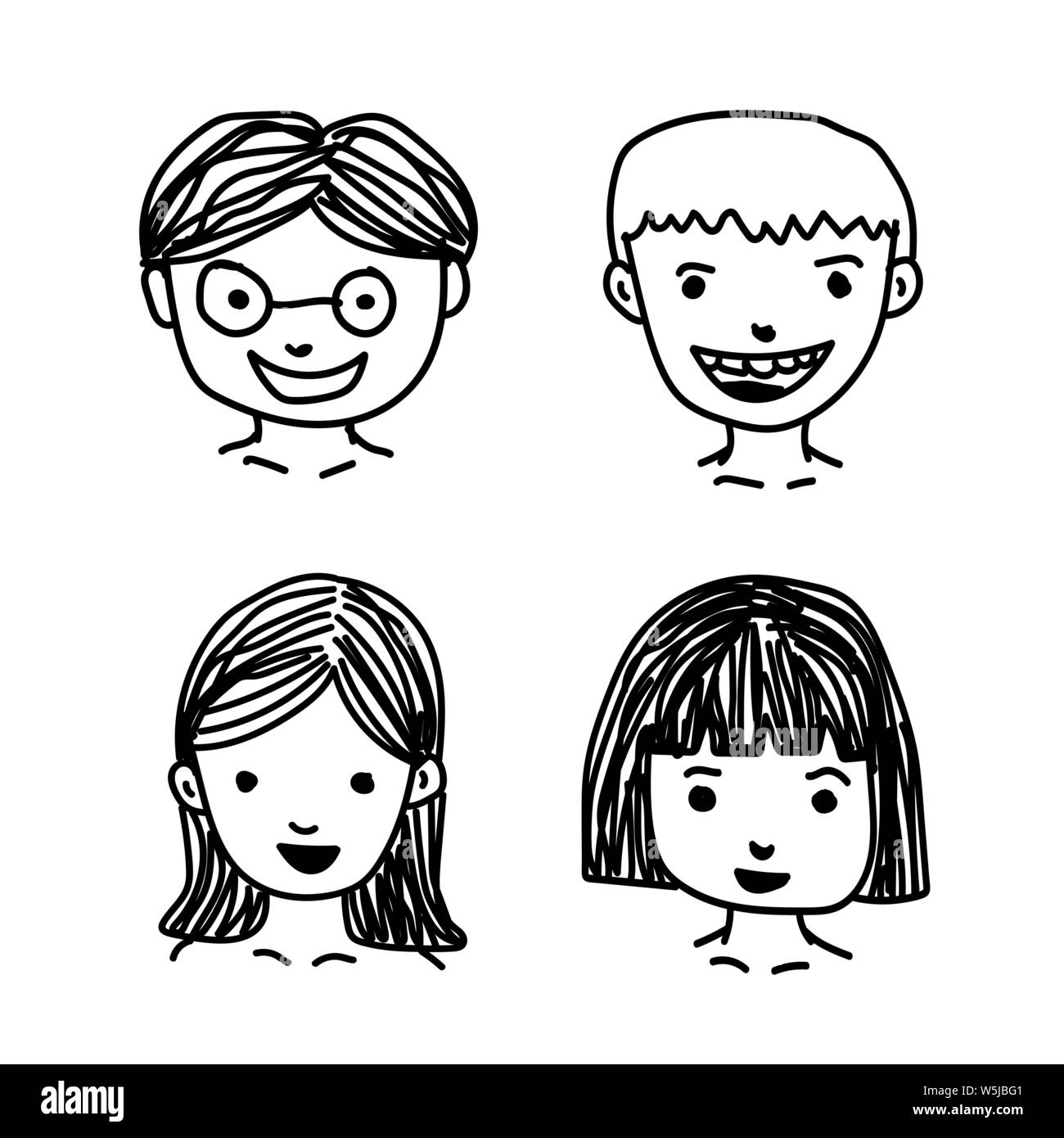 People face cartoon icon Stock Vector Image & Art - Alamy