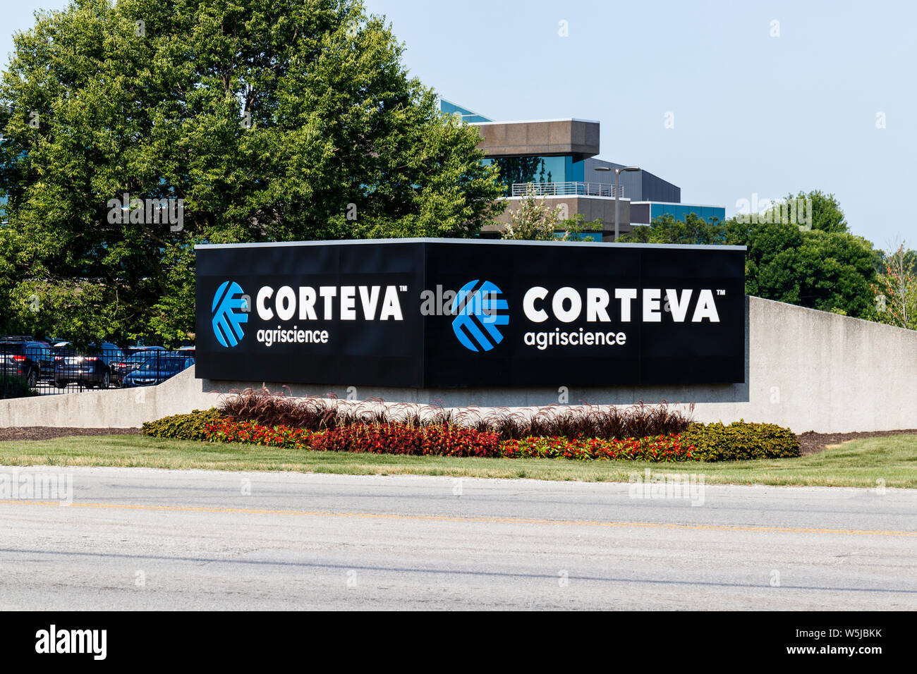 Indianapolis - Circa July 2019: Corteva Agriscience global business ...